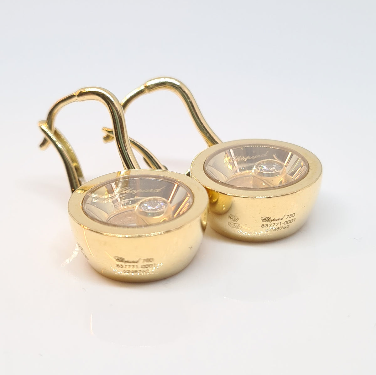 Chopard "Happy Diamonds" Drop Earrings – David's Jewellers